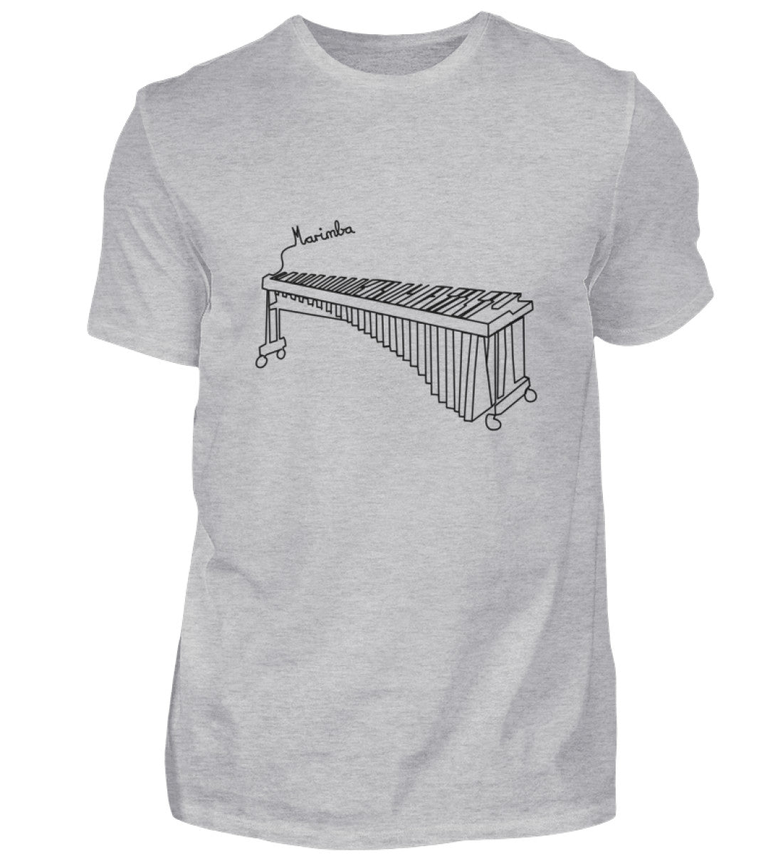 Marimba Design One-Line – T-shirt | Chorchestre